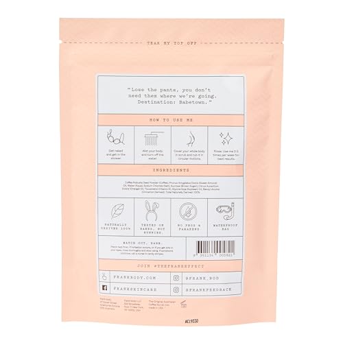 Frank Body Scrub Variety Pack | Natural, Vegan, Cruelty Free Exfoliating Body Scrub | Includes Original Coffee, Cacao, & Coconut Coffee Scrubs | 3 x 7.05 oz / 200 g