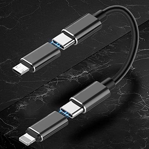Urban Survival Card Data Cable, Multi-Type Charging Cable Convertor, Multi-Function Wireless Charger Adapter, Built-in Card Reader, Can Use as Phone Holder, Flash Light (Wireless Charger)