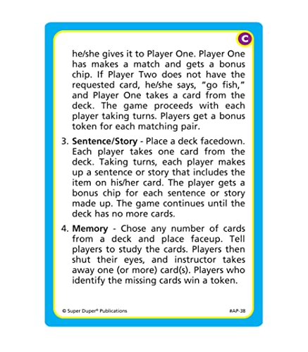 Super Duper Publications | Articulation Photos SH Sound Fun Deck Flash Cards | Educational Learning Resource for Children