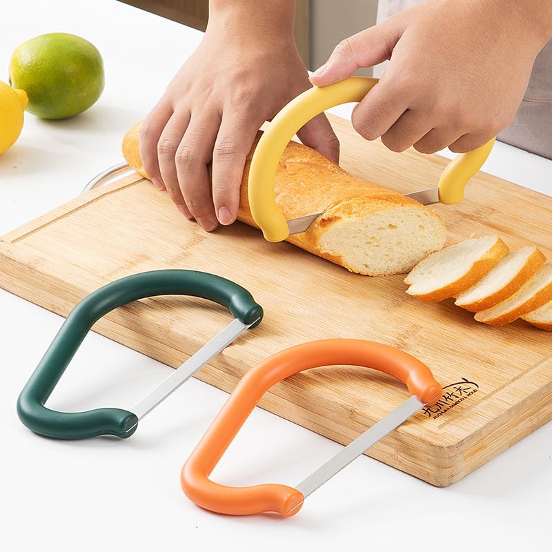 WIUCYS 6.5in Cutting Saw Knives, Serrated Cutter Slicer Knife for Vegetables Bread Fruit, Cooking Learing Practise for Kids Beginner Kitchen Gadget Handcraft Saw Tool 2pcs/set