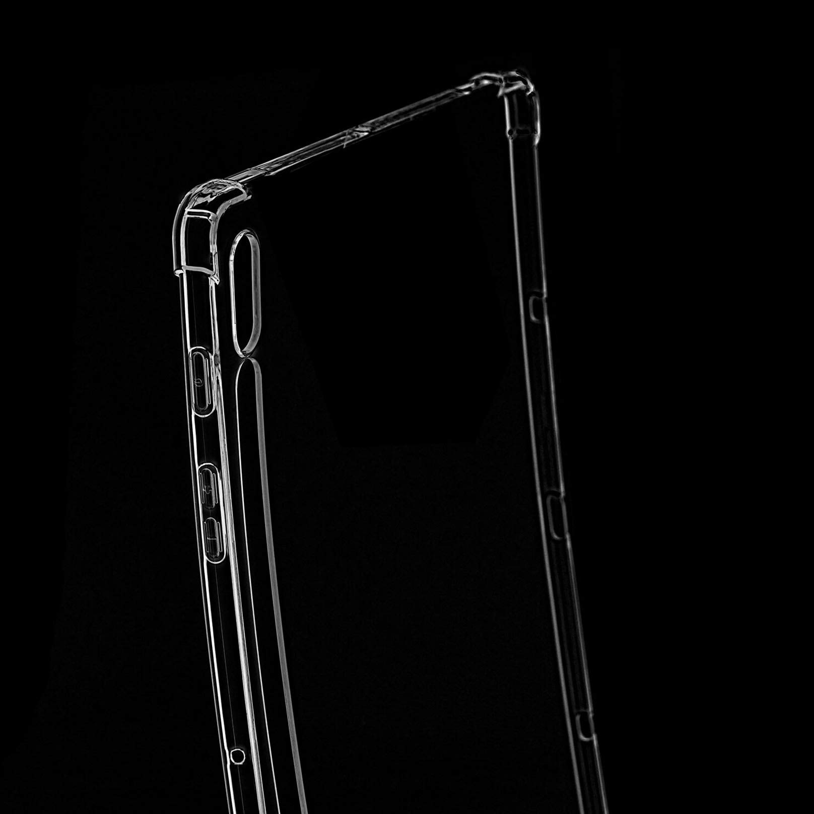 SFFINE Clear Case for Samsung Galaxy Tab S8 2022 and Galaxy Tab S7 2020 Tablet,[Thick Corner] Transparent Thin Slim Soft Flexible TPU Gel Silicone Protective Case Cover for Galaxy Tab S8/S7 11 Inch