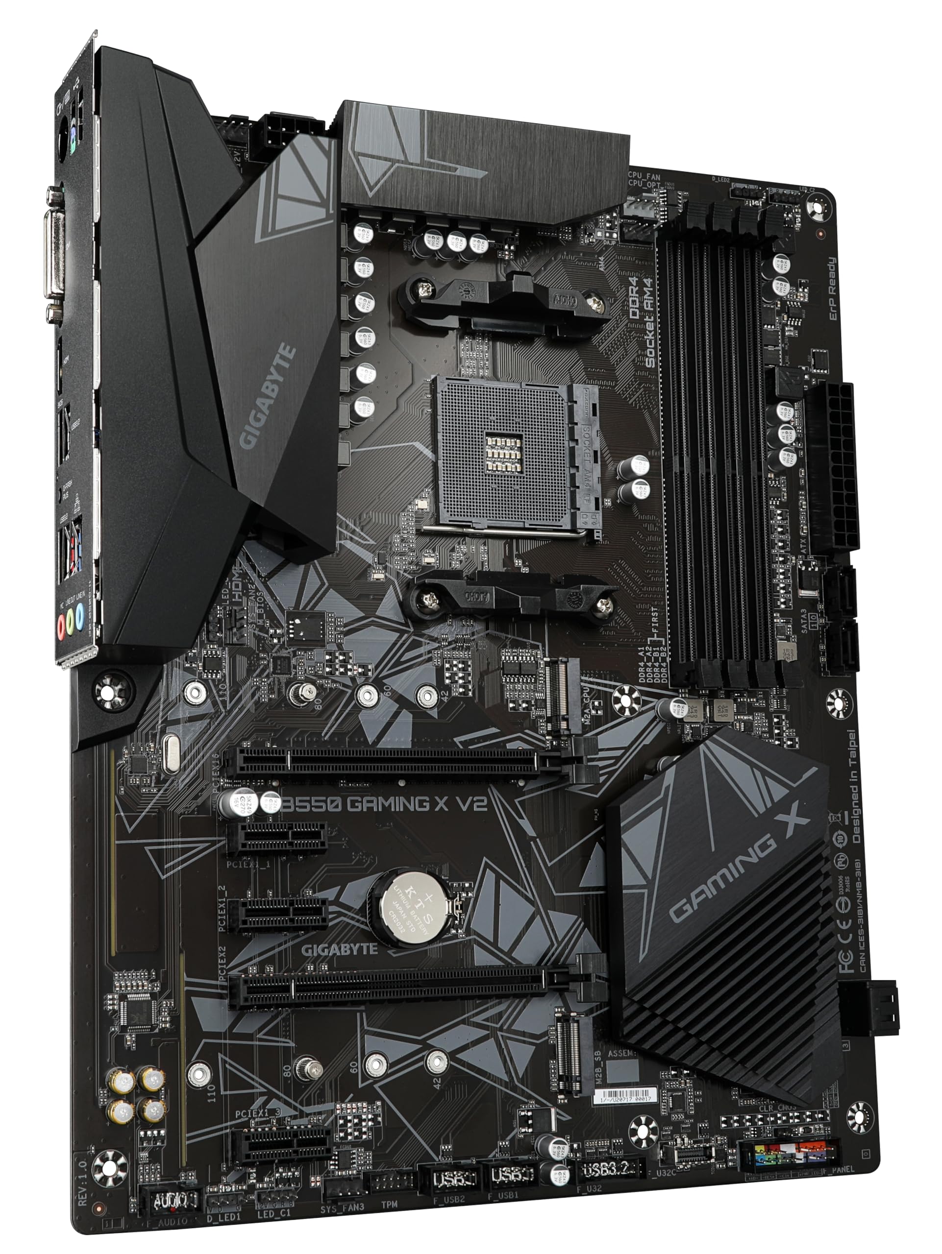 Gigabyte B550 Gaming X V2 Motherboard (AM4/4xDDR4/HDMI/DVI-D/USB 3.2/M.2)