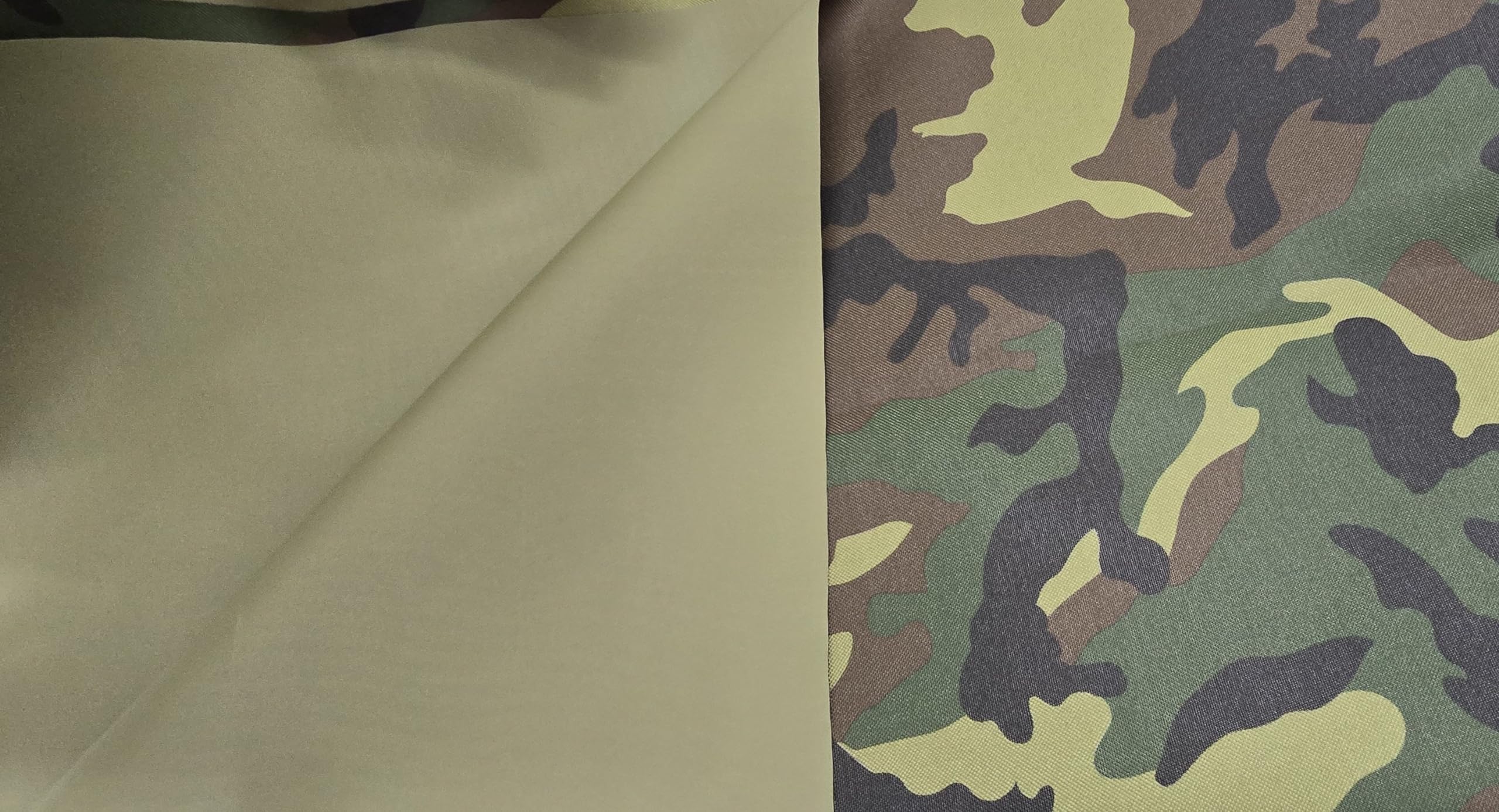 AD FABRIC, Waterproof Canvas Fabric, camo/Camouflage, 600 Denier Water Repellent Canvas Cordura Fabric for Outdoor/Indoor, 58" Wide.