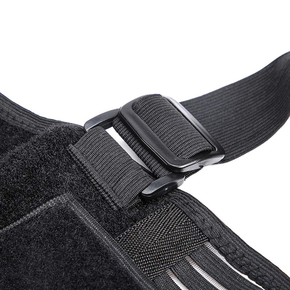 Industrial Work Back Brace | Removable Suspender Straps for Heavy Lifting Safety - Lower Back Pain Protection Belt for Men in Construction, Moving and Warehouse Jobs