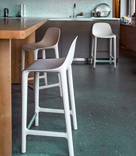 Emeco Broom 24 Counter Stool, Dark Grey