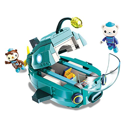 BASEPLATES for Age 6+ Building Block Ocean Adventure Octonauts GUP-A Deluxe Vehicle Playset & Barnacles 323pcs Building Brick Set-No Package Box (3703)
