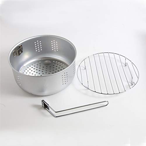 Continental Electric CP43279 5 Liter Deep Fryer Stainless Steel, Silver