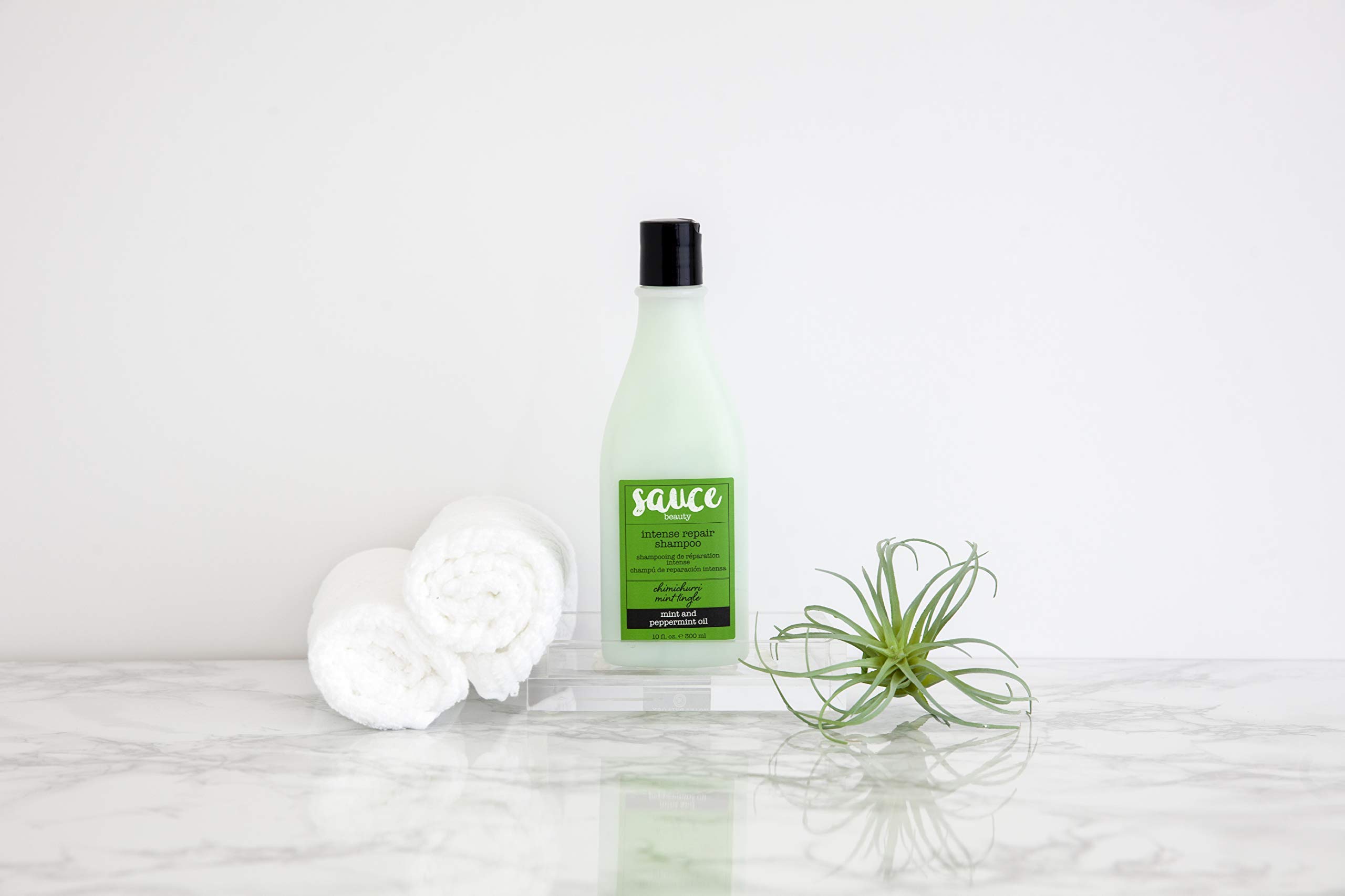SAUCE BEAUTY Gift Bundle - Guacamole Deep Moisture Hair Mask + Chimichurri Mint Tingle Repair Shampoo