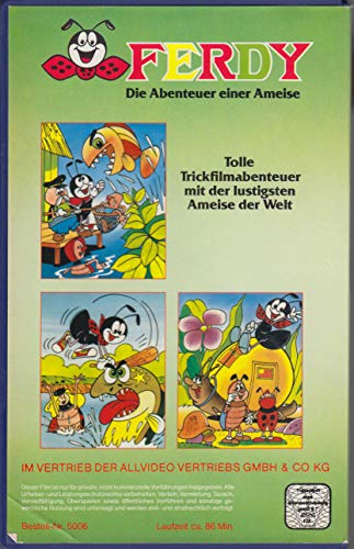 Ferdy - Die Abenteuer einer Ameise - Teil 1 [VHS-VIDEOKASSETTE]