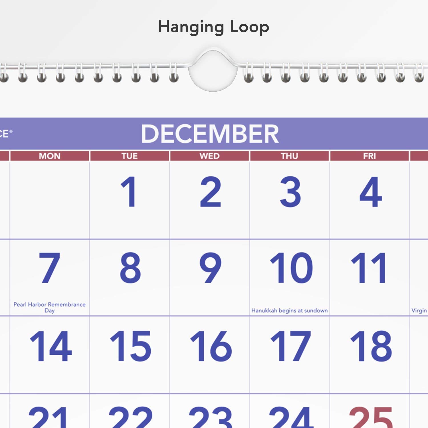 2021 Wall Calendar by AT-A-GLANCE, 12" x 27", Large, Vertical, 3-Month Reference, Wirebound (PM112821)