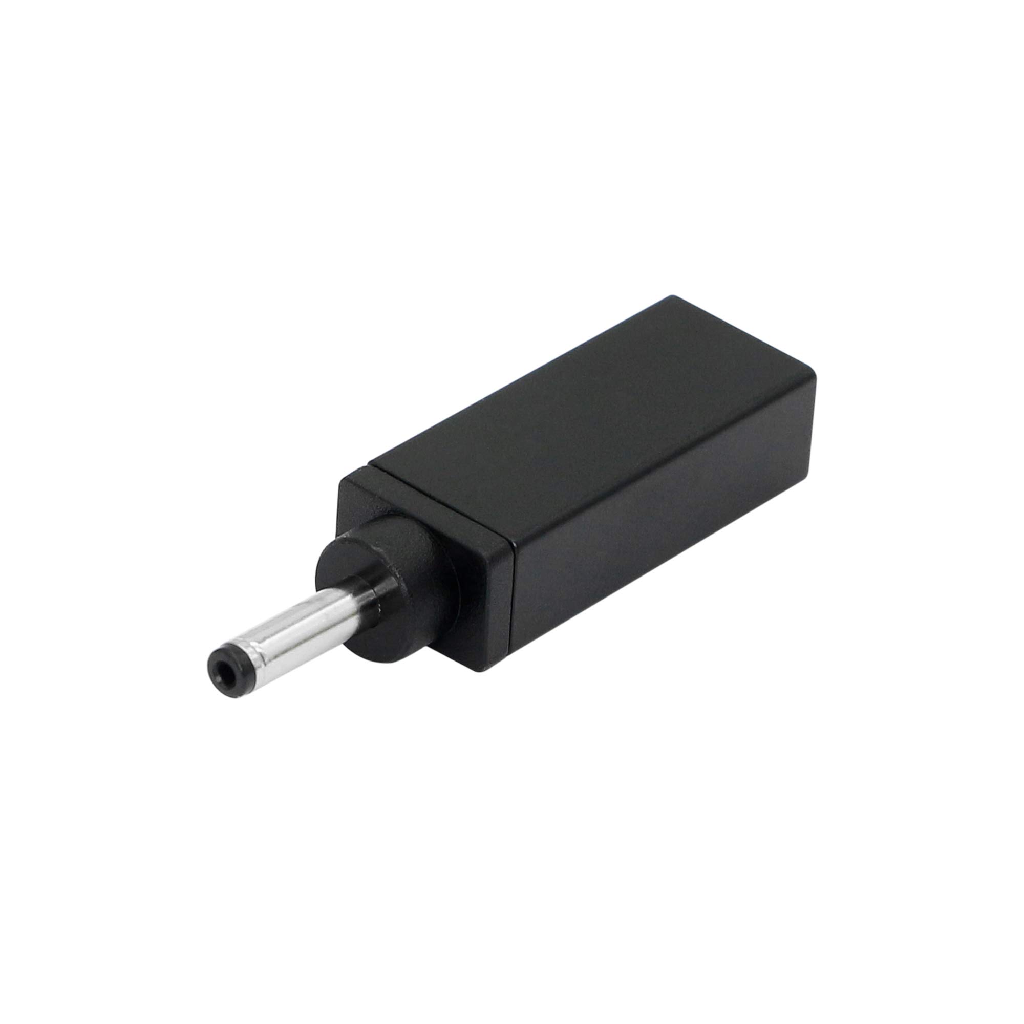 CERRXIAN 100W PD USB Type C Female Input to DC 3.5mm x 1.35mm Power Charging Adapter(100w-35135a) (Black)