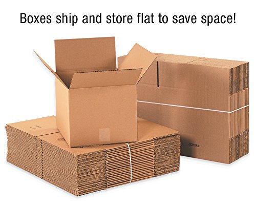 AVIDITI Shipping Boxes Medium 28"L x 24"W x 6"H, 10-Pack | Corrugated Cardboard Box for Packing, Moving and Storage  28x24x6
