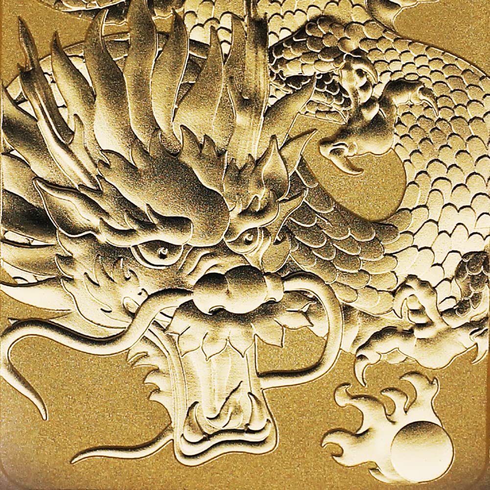 2022 P 1 oz Australian Gold Dragon Bar MS-70 (MS70 - First Day of Issue) 24K $100 NGC Mint State