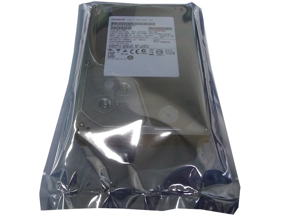 Hitachi Ultrastar A7K1000 HUA722010CLA330 1TB 32MB Cache 7200RPM SATA 3.0Gb/s Hard Drive (Renewed) - w/1 Year Warranty