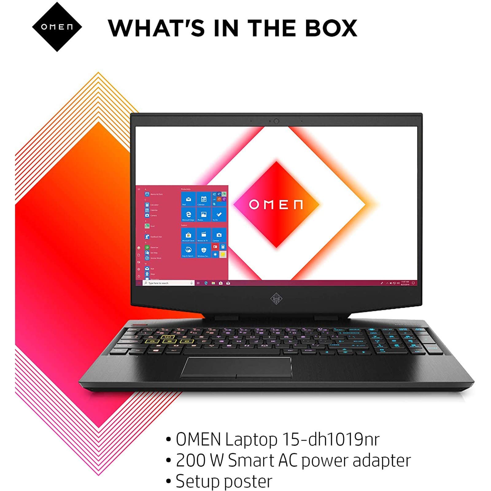 HP OMEN 15.6 Inch 300Hz FHD 1080P Gaming Laptop, Intel Core i7-10750H up to 5.0GHz, RTX 2070 Max-Q 8GB, Backlit KB, 32GB RAM, 1TB PCIE SSD (Boot) + 2TB SSD, Win10 + NexiGo Wireless Mouse Bundle