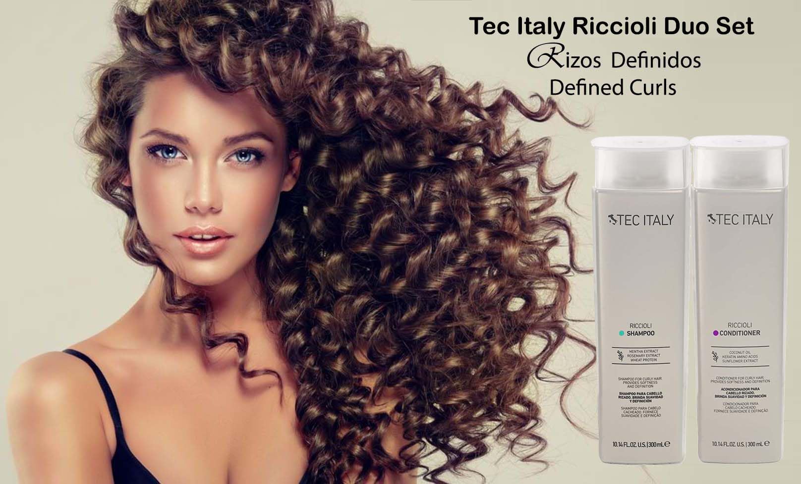 Tec Italy Riccioli Curl Defining Shampoo & Conditioner Pack