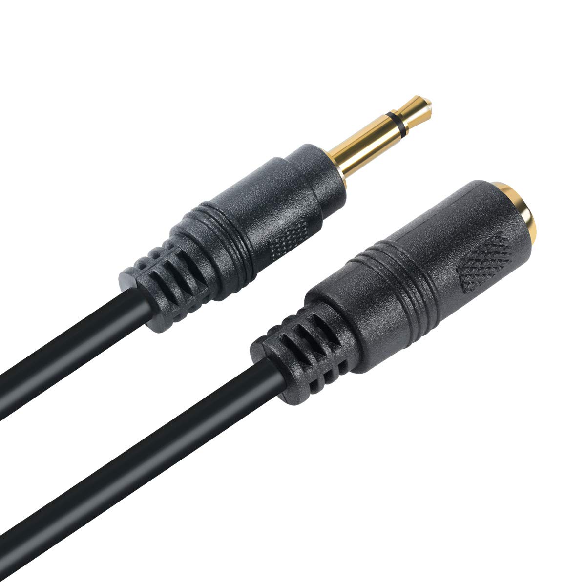 3.5mm Mono Extension 6FT - 12V Trigger, IR Infrared Sensor Receiver Extension Extender, 3.5mm 1/8" TS Monaural Mini Mono Audio Plug Jack Connector Male to Female Cable Wire Cord (6FT)