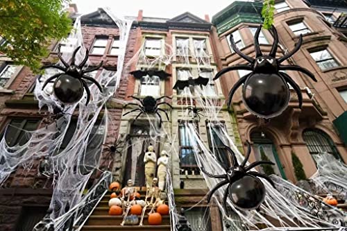 32.5" Spider Foil Balloons - Halloween Black Spiders Animal Spooky Balloon for New Year Party Decoration Supplier