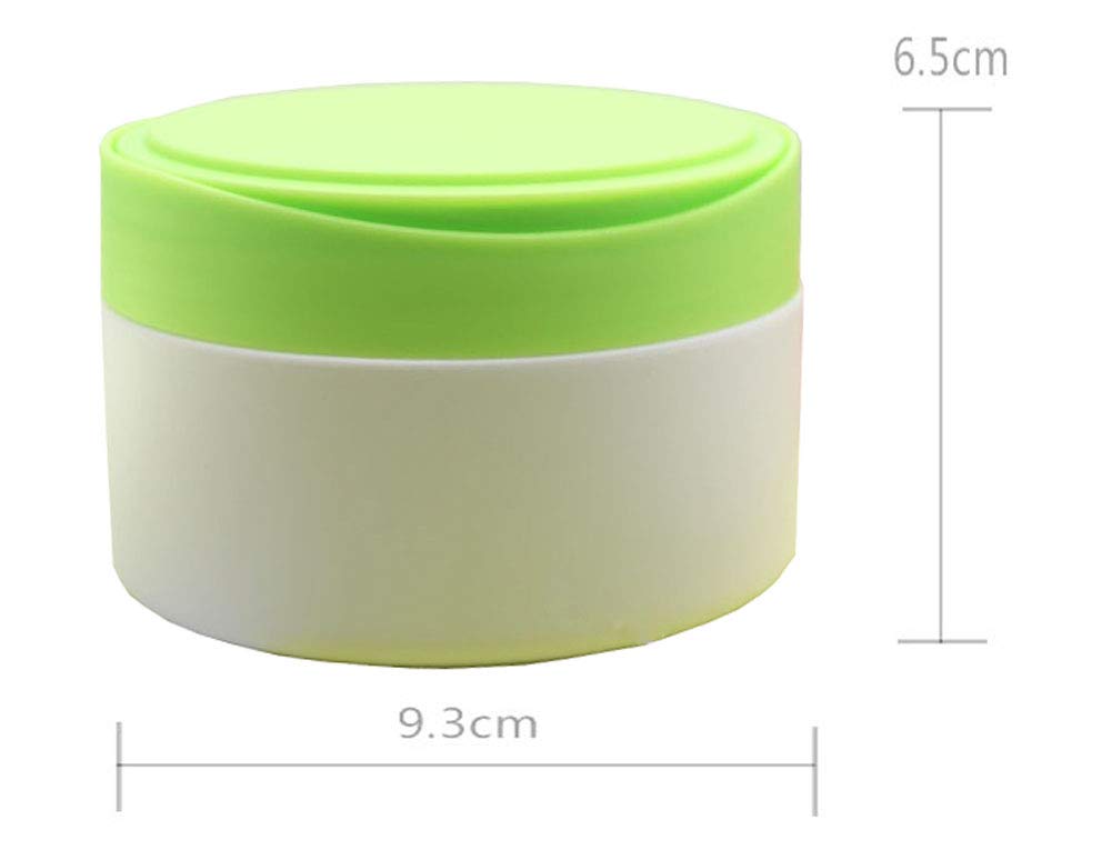 happyupticy 1PCS Empty Baby Body Powder Case with Powder Puff
