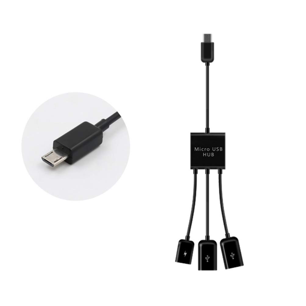 UKCOCO 3 USB Data Extension hub USB Type C Connector USB hub ethernet USB hub for Laptop USB Extender Cable Alloy Data hub Flash Drive hub Micro USB Type C Hub USB hubs Cell Phone Driver