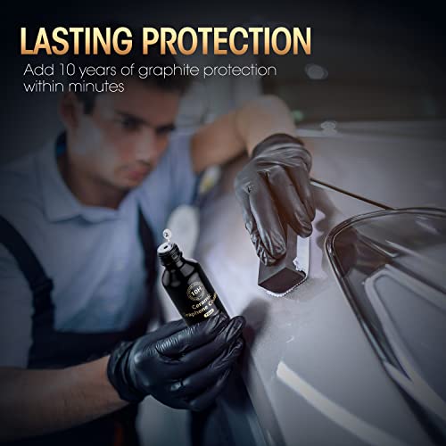 ๐๐๐ฏ๐๐ง๐๐๐ ๐๐ฟ๐ฎ๐ฝ๐ต๐ฒ๐ป๐ฒ Ceramic Coating for Cars (70ml) - 10H Graphene Coating for Car Detailing - 10+ Years of Long Lasting Protection - Ultra High Gloss & Shine, Extremely Hydrophobic