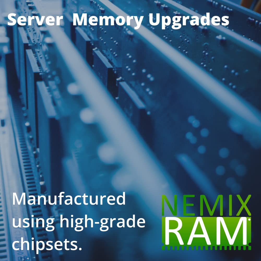 32GB Kit 2x16GB DDR4-3200 PC4-25600 ECC 2Rx8 Unbuffered Server Memory by NEMIX RAM