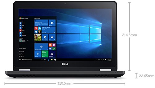 Dell Latitude 7480 FHD Touch Screen Ultrabook Business Laptop (Intel Core i5-7300U, 16GB Ram, 256GB Solid State SSD, HDMI, Camera, WiFi, Thunderbolt 3) Win 10 Pro (Renewed)