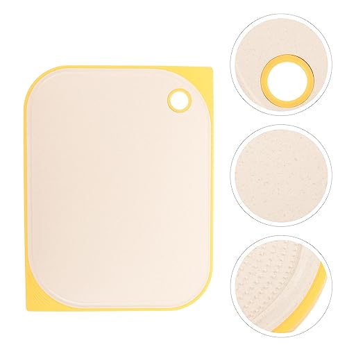 Kichvoe Plastic Cutting Board Kitchen Chopping Board Multifunction with Hanging Hook for Food Fruit Vegetable Meat Camping Supplies