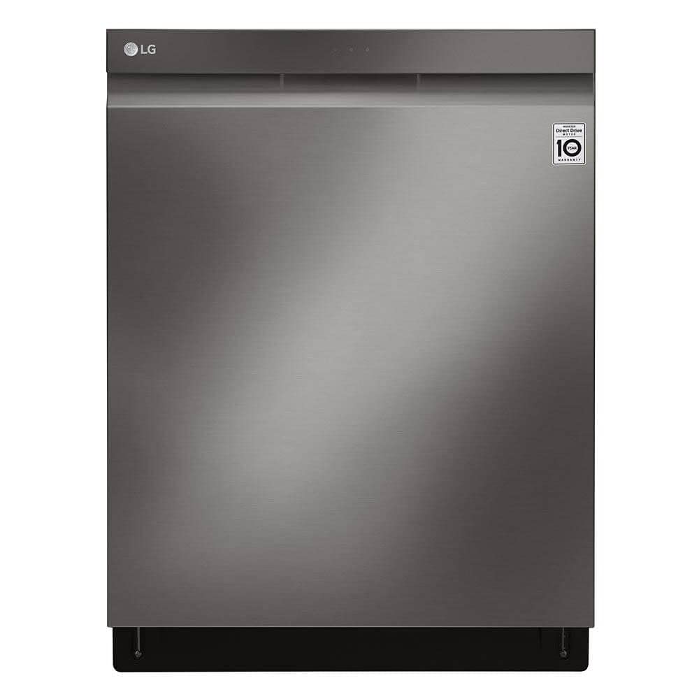 LG LDP6810BD 24" Top Ctrl Dishwasher 44 dBA 3rd Rack TrueSteam ThinQ