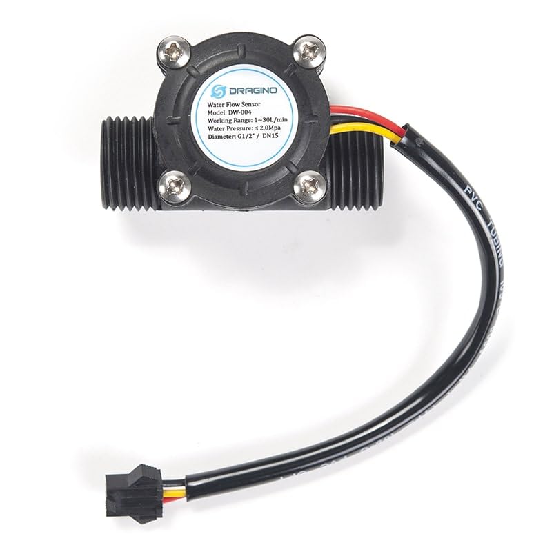 SW3L LoRaWAN Water Flow Monitoring Sensor - Flow-Sensor-spec: Model: 006 - Diameter: G3/4†/ DN20. 360 Pulse = 1 L