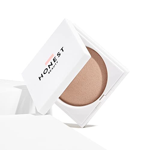 Honest Beauty Luminizing Glow Powder, Dusk Reflection Talc Free, Paraben Free, Dermatologist Tested, Cruelty Free 0.35 oz