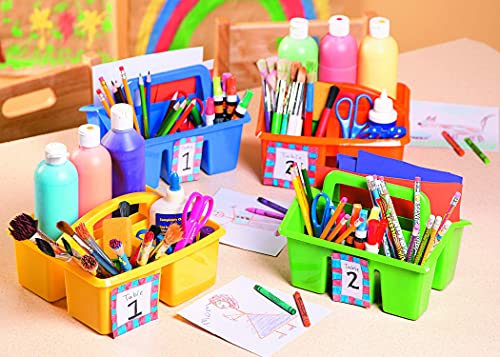 Classroom Storage Caddies (6 Pack) Office, School, Home Organization and Storage