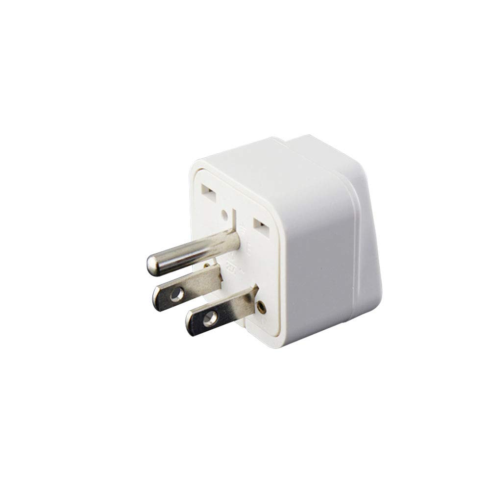 Travel Plug Adapter (Type B),Vsanstar Universal Travel Adapter for USA,Japan,Canada,Philippines - 3 Pack [Grounded & Universal]