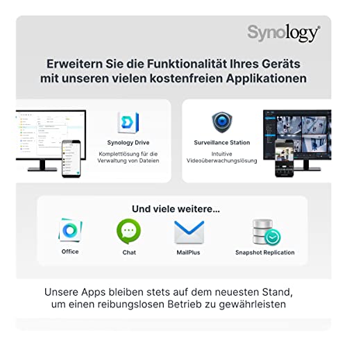 Synology DS220+ 2-Bay 2GB RAM, Dual-Core 2Ghz, 16TB Bundle with 2X 8TB Seagate IronWolf