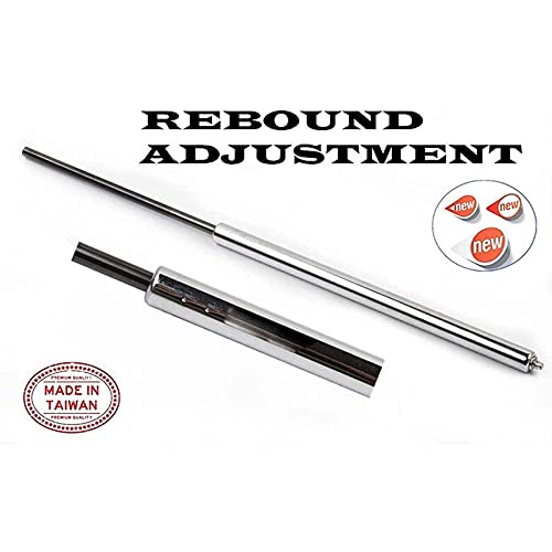 26/27.5/29 Inch MTB Fork Damping Adjustment 100mm Travel 1-1/8" Straight Mountain Bike Fork Rebound Adjust, 9×100mm QR,Remote Lockout,27.5"