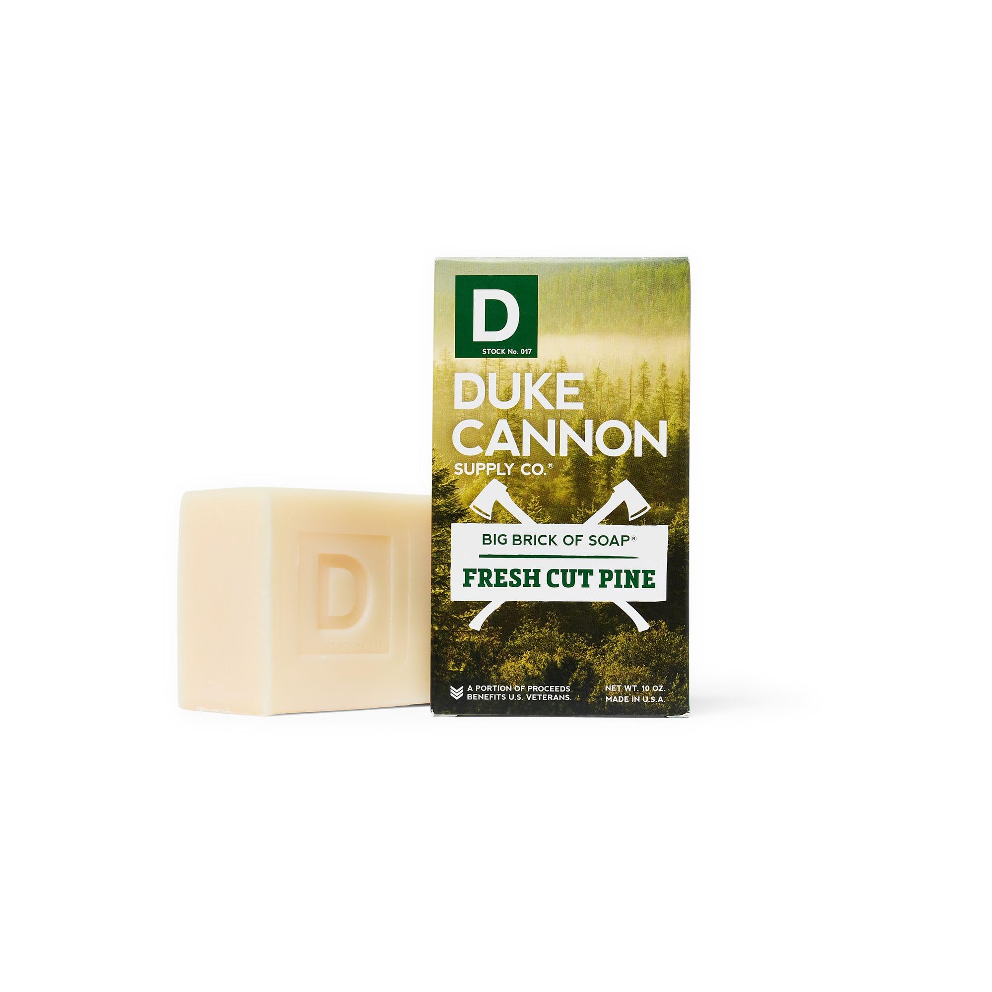 Duke Cannon Supply Co. Big Brick of Soap Bar - Frontier 30, Variety-Pack - Extra Large, Masculine Scents, 10 oz (Pack of 3)