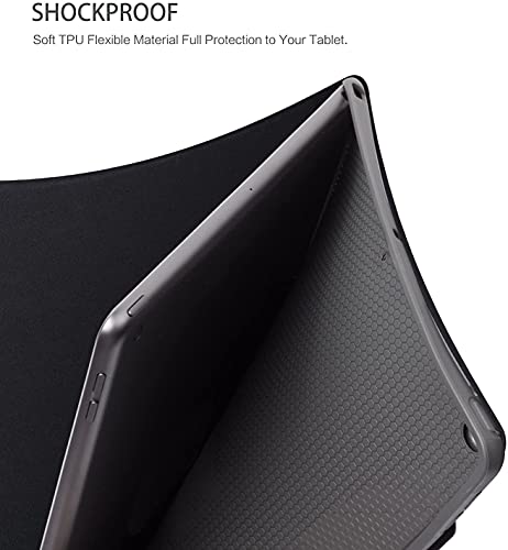 Case for New iPad Mini 6 2021 (6th Generation), Multi-Angle View Adjustable Stand Auto Wake/Slee for iPad Mini 6th Gen 8.3 Inch ,Yellow Pineapple