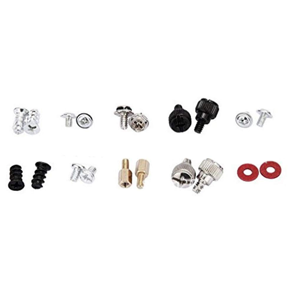 Screw 228PCS Accessories Set Computer for Motherboard for PC DIY Repair Tool with Case Hard Disk Screws Assortment Kit