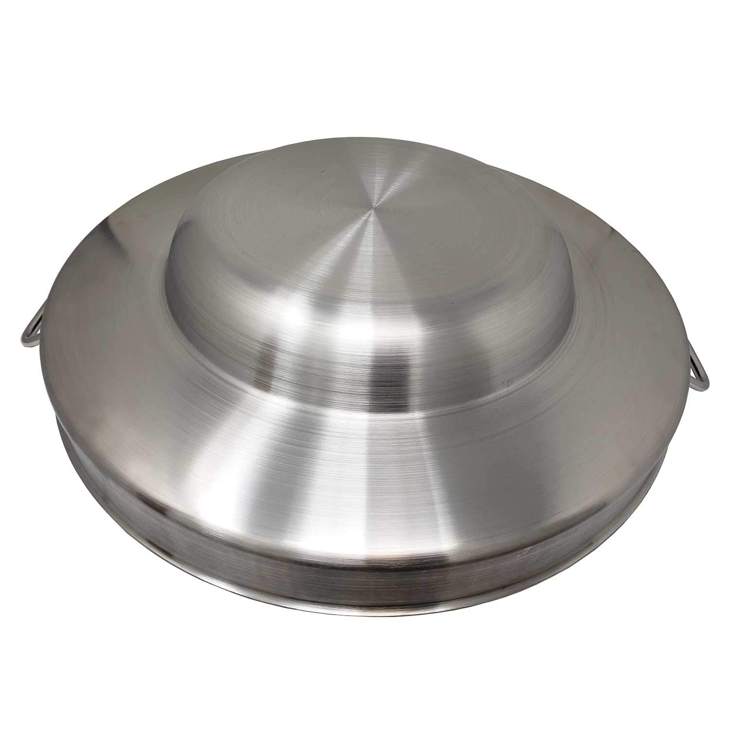 22" 3in1 Mexican Style Concave Stainless Steel Comal, Set With Propane Burner Stove & Cast Iron Stand for Residential & Restaurant