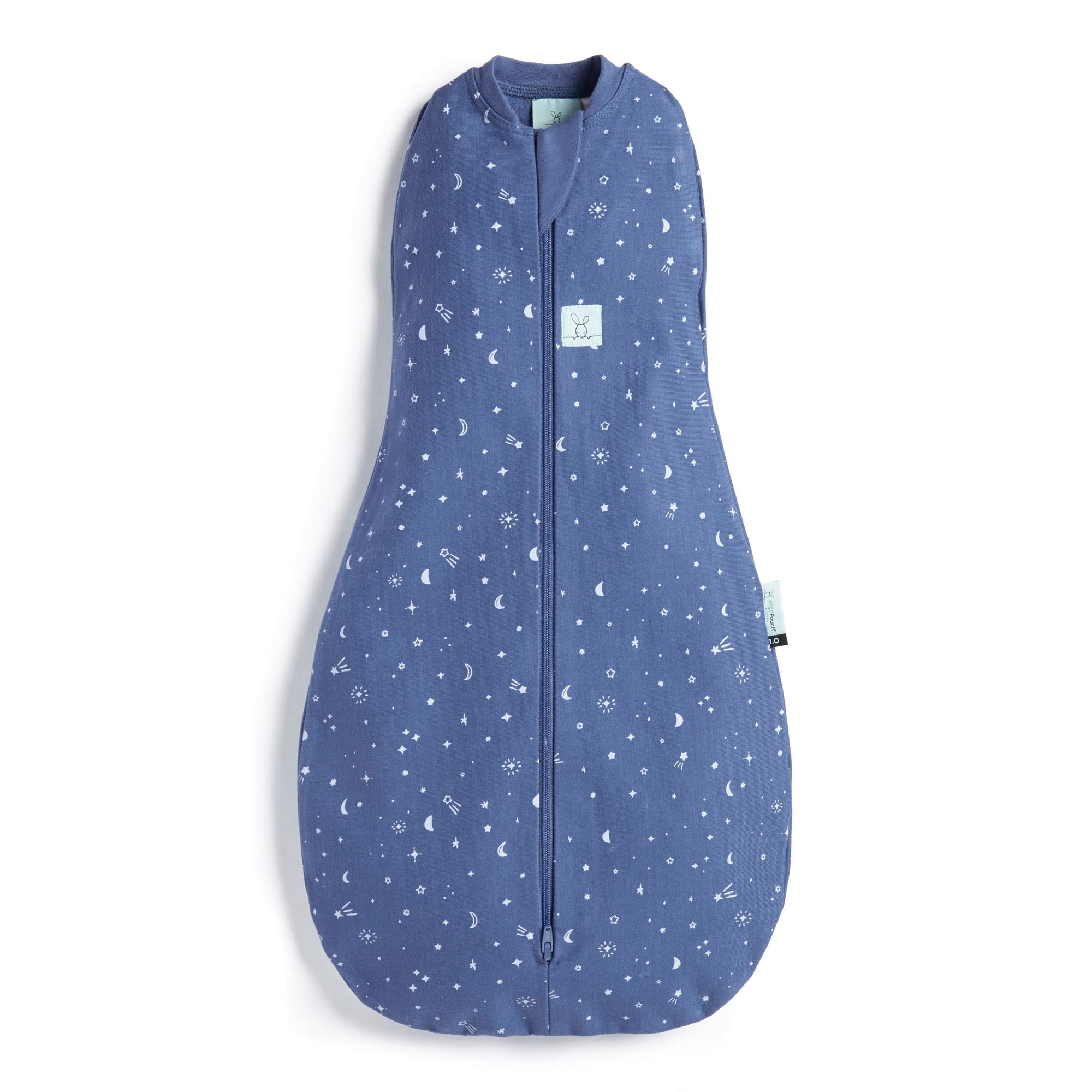 ergoPouch 0.2 TOG Cocoon Baby Sleep Sack 0 Months, Swaddle Sleeping Bag, Temperature Control Wearable Blanket (Night Sky)