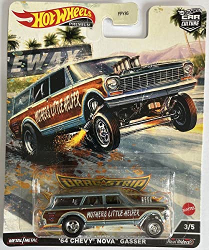 Hot Wheels Car Culture 2022 Dragstrip Demons Complete Set of 5 Diecast Vehicles from FPY86-957R Release