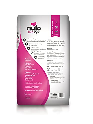 Nulo Freestyle Cat & Kitten Food, Premium Grain-Free Dry Small Bite Kibble Cat Food, High Animal-Based Protein with BC30 Probiotic for Digestive Health Support