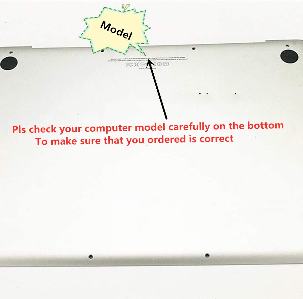 Replacement 6pcs Bottom case Cover Screws & Screwdriver for MacBook pro A1706 2016-2017 A1989 2018-2019 Space Gray