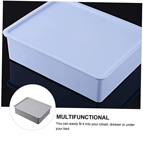 Cabilock Desk Divider 1PC Box storage box with lid cabinet drawer desk drawer storage plastic drawers underwear drawer dividers Socks Storage Organizer storage cubes with lid Bra Organizer