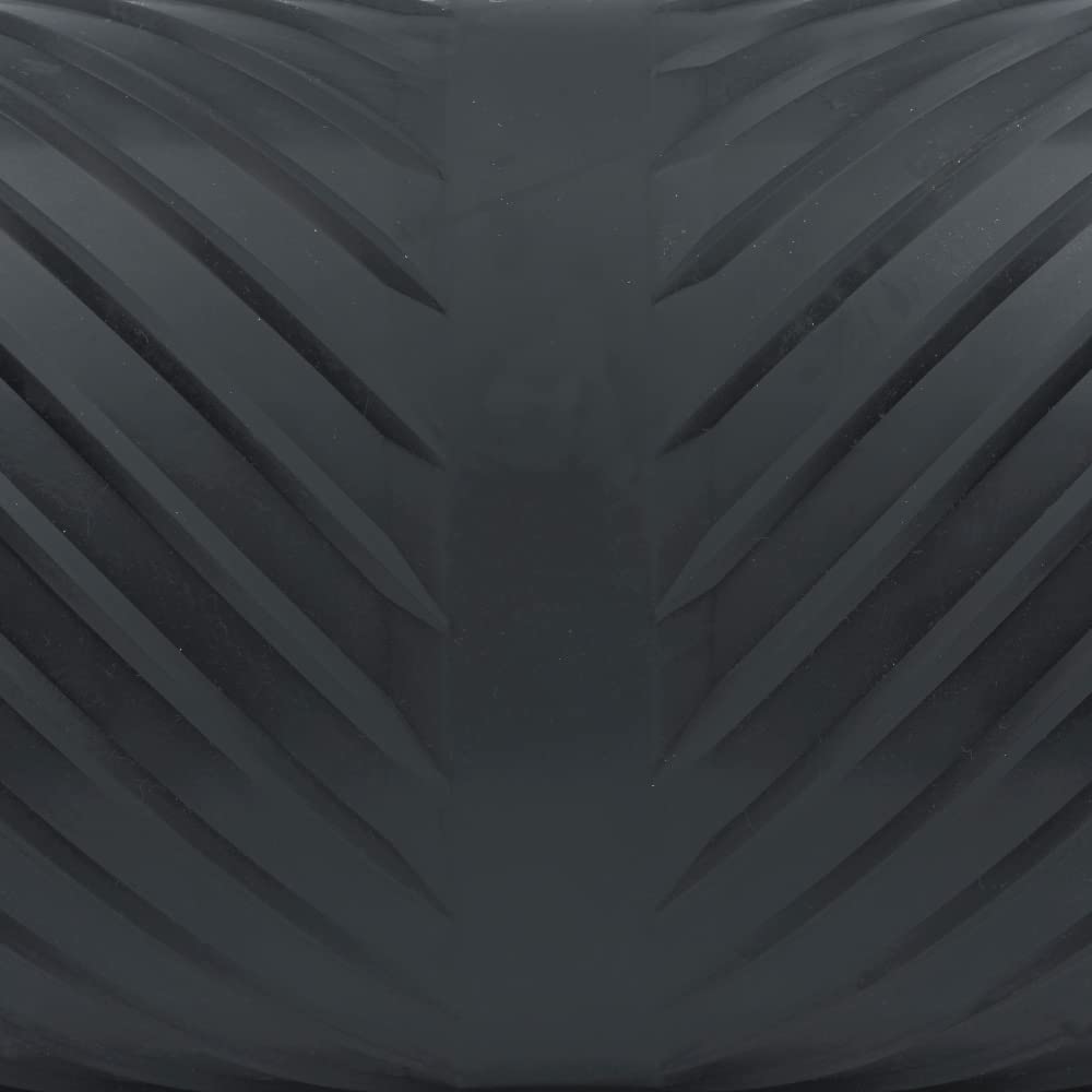 CLIMATEX Indoor/Outdoor Rubber Runner Mat, Door Mat For Floor Protection, 27" X 6', Black (9A-110-27C-6)