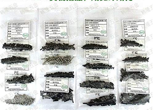 Screw 800 PCS! Assembled Laptop Latitude Notebook Computer Screw Set Necessary DIY Screw Set kit with Screw Driver