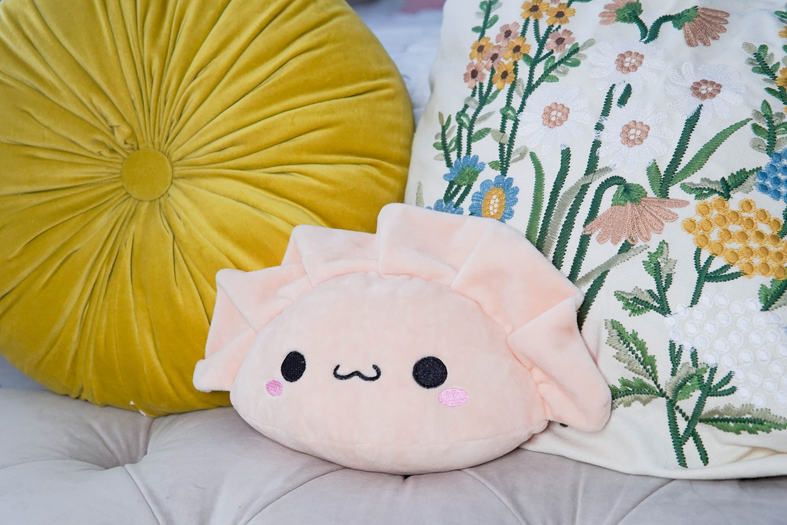 ABC Gyoza 12 Inch Chinese Japanese Korean Asian Dumpling Plush Toy with Squishy Soft Stuffing