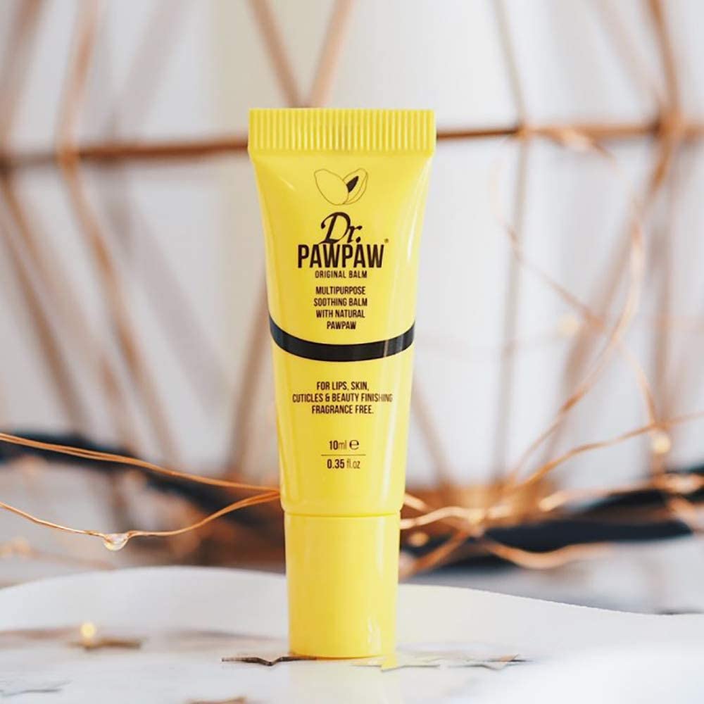 Dr. PAWPAW - Original Clear Balm, Multi-Purpose, No Fragrance Balm, For Lips, Skin, Hair, Cuticles, Nails, and Beauty Finishing (10 ml) (Original, 1 Pack)