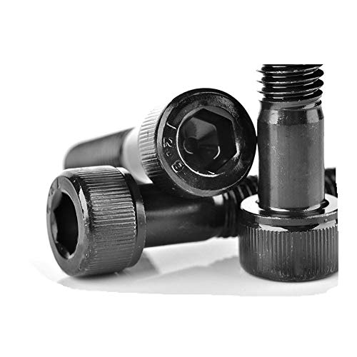 FullerKreg M10-1.5 x 100mm ISO 4762 Hex Drive Class 12.9 Black Oxide Finish Alloy Steel Socket Cap Screw (Pkg of 4)