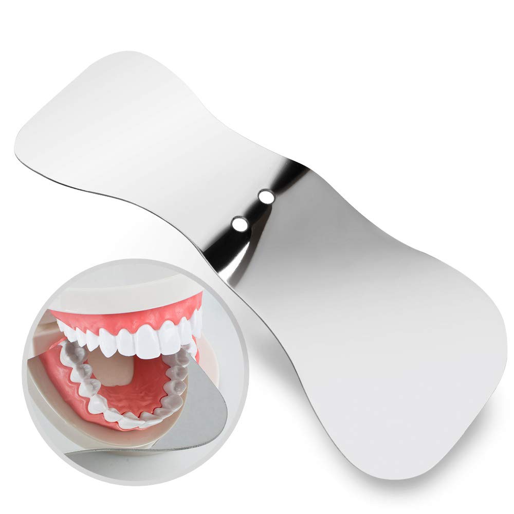 Fencia Dental Orthodontic Photograph Mirror Stainless Steel Photographic Reflector Single-Side